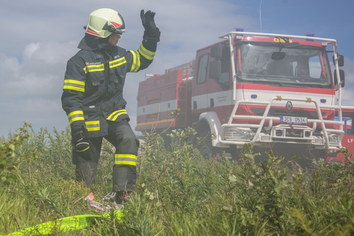 Austrian Bavarian Czech Forest Fire Drill: „Drei Länder, ein ...